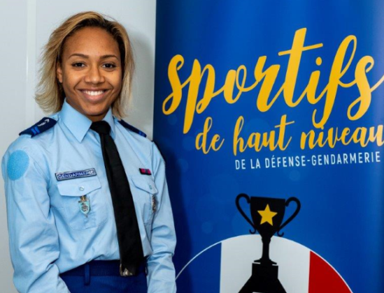 La maréchale des logis Rénelle Lamote, vice-championne d’Europe sur le ...